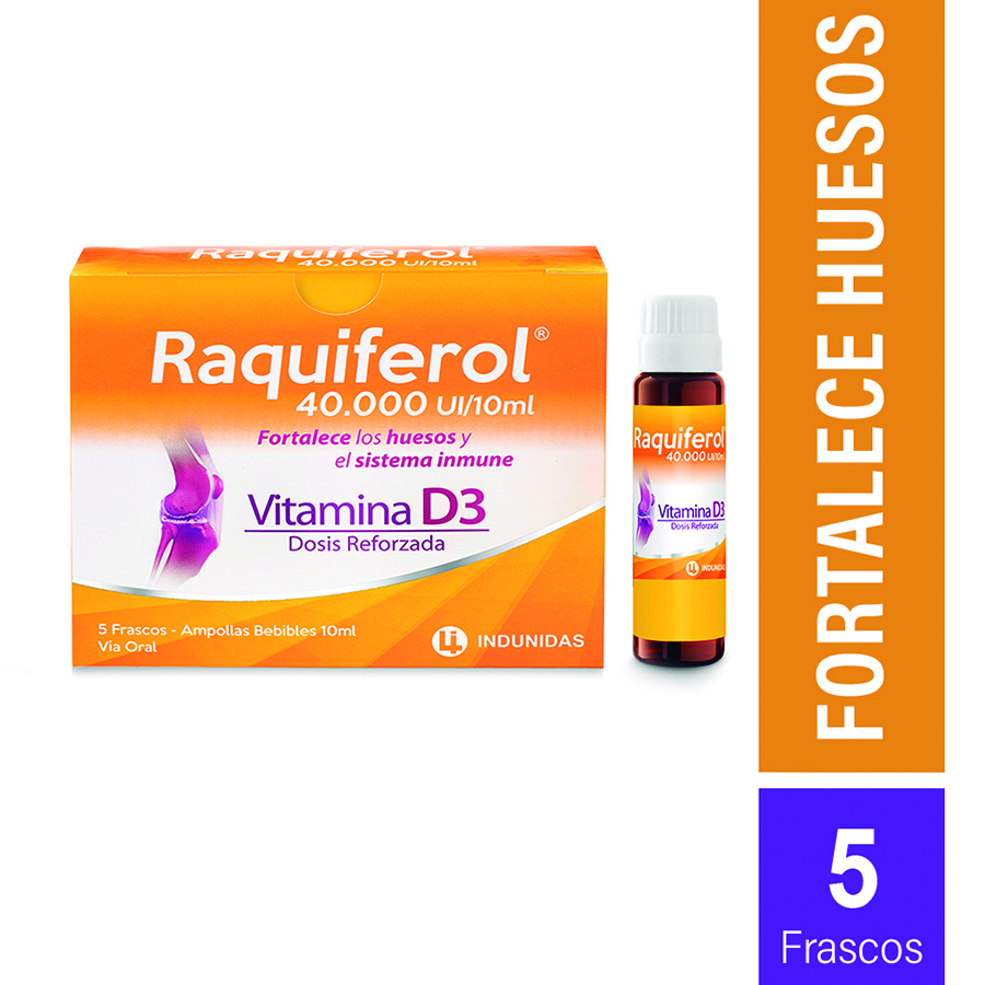 RAQUIFEROL 40000 UI X 5 Soluci n Oral